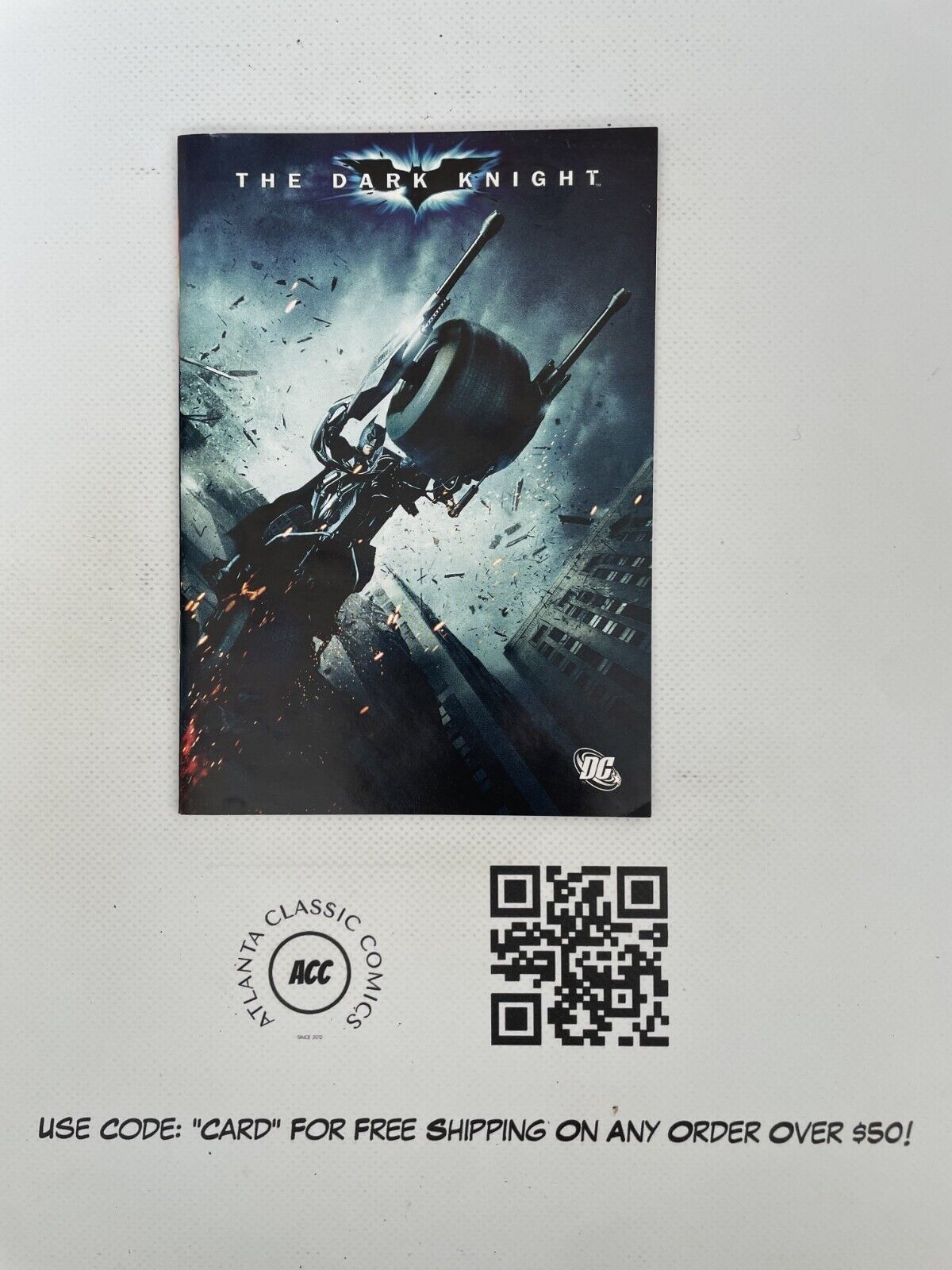 The Dark Knight DC Mini Comic Book Special DVD Issue Promo Batman # 1 ...