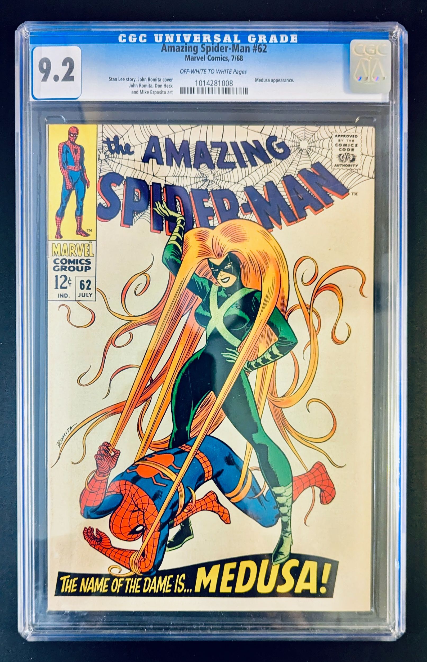 The Amazing Spider-Man #62 (1968) | Comic Books - Silver Age, Marvel ...