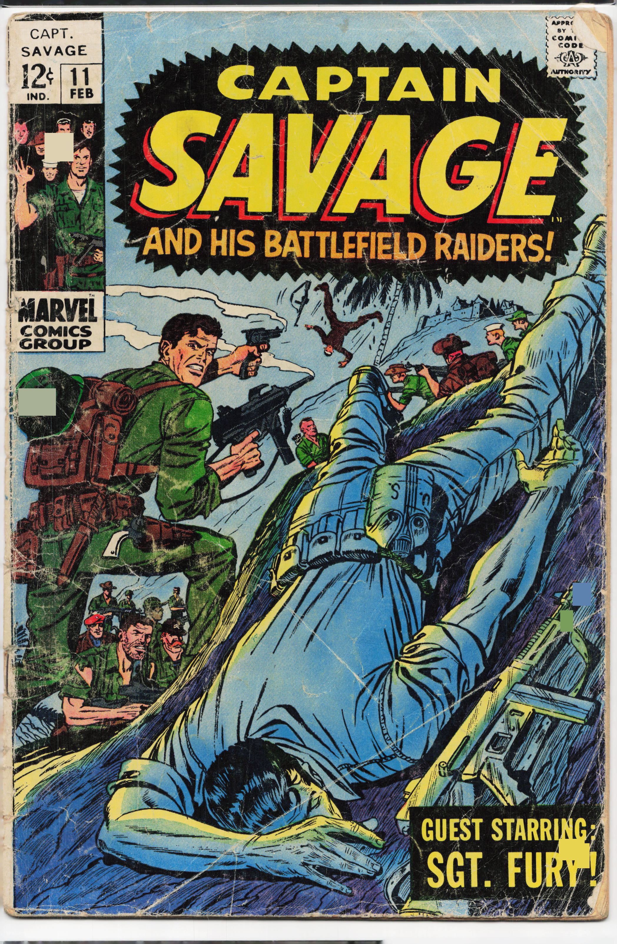 Captain Savage #11 (1969) Captain Savage and His Leatherneck ...