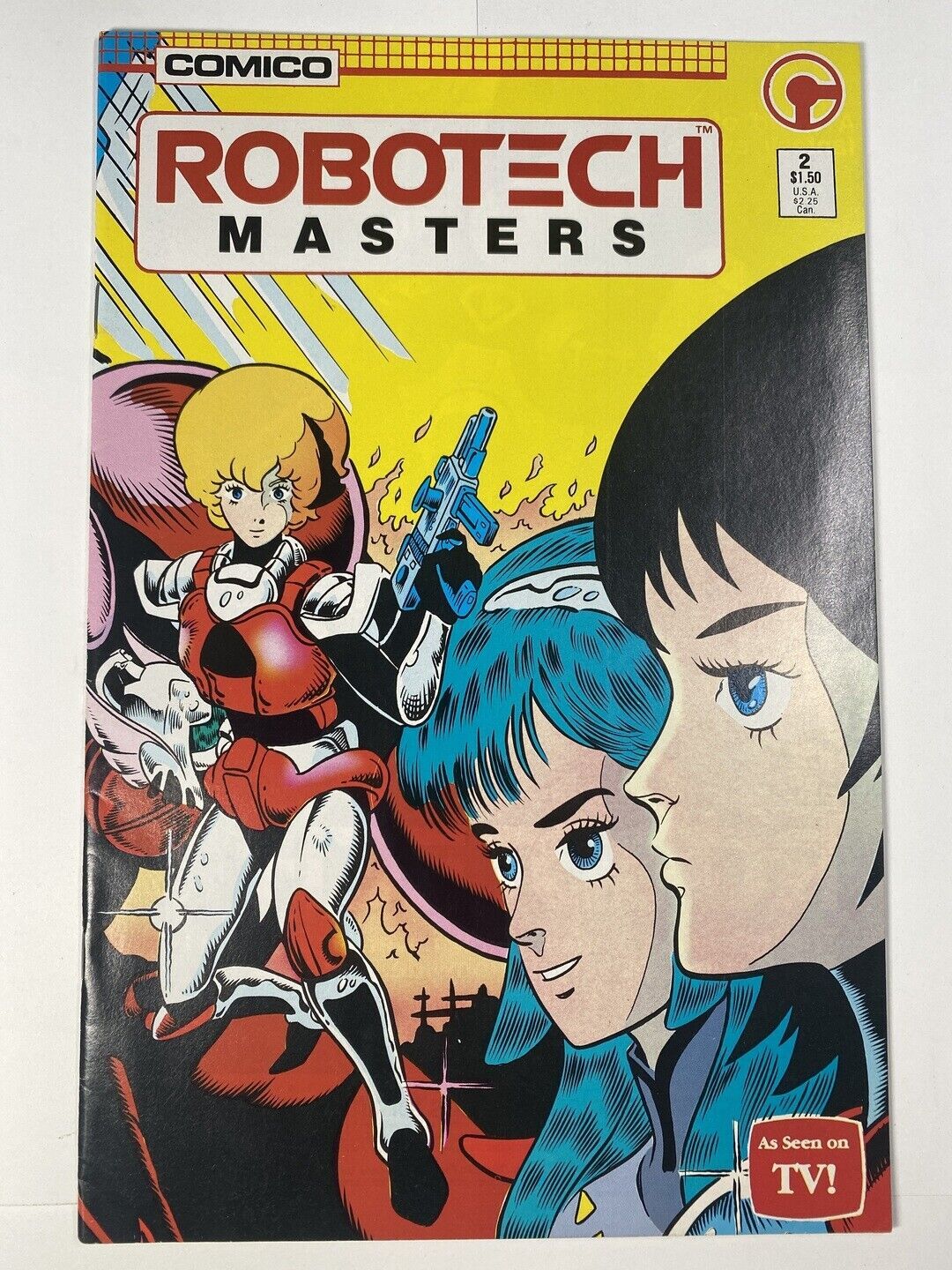 RoboTech Masters #2 FN/VF 1985 Comico Comics C94A | Comic Books ...