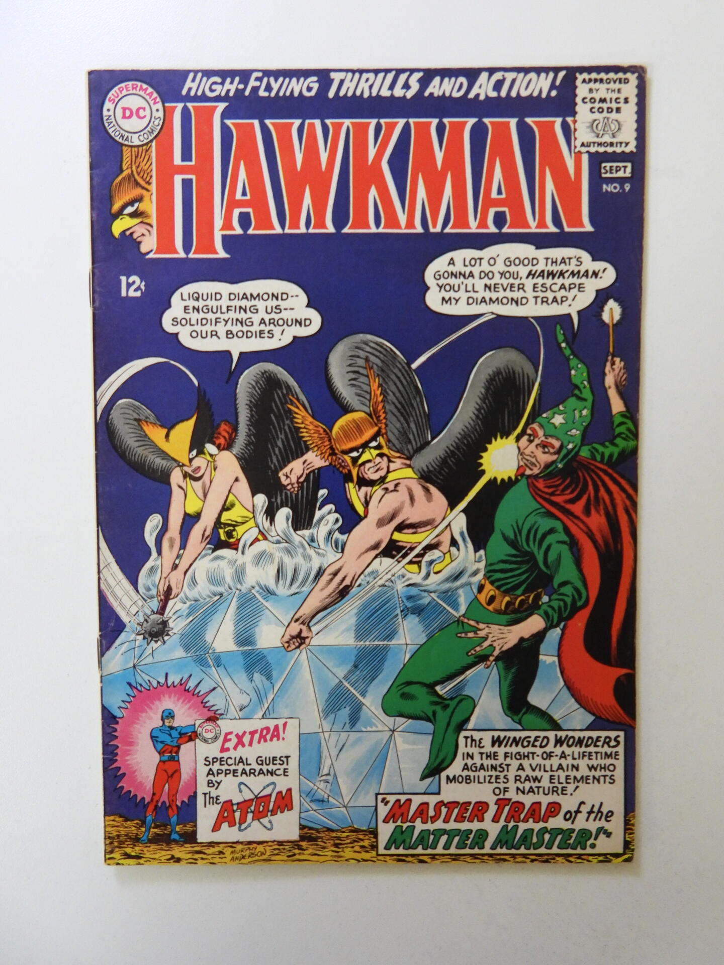 Hawkman #9 (1965) FN/VF condition | Comic Books - Silver Age, DC Comics ...