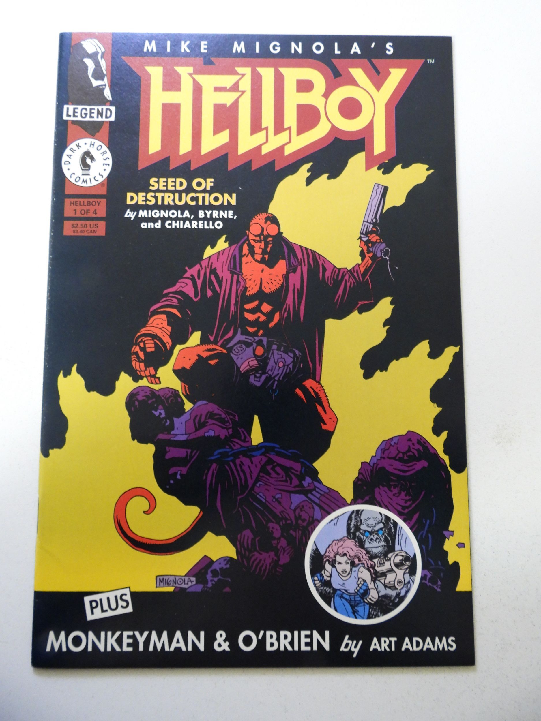 Hellboy: Seed of Destruction #1 VF/NM Condition | Comic Books - Modern ...