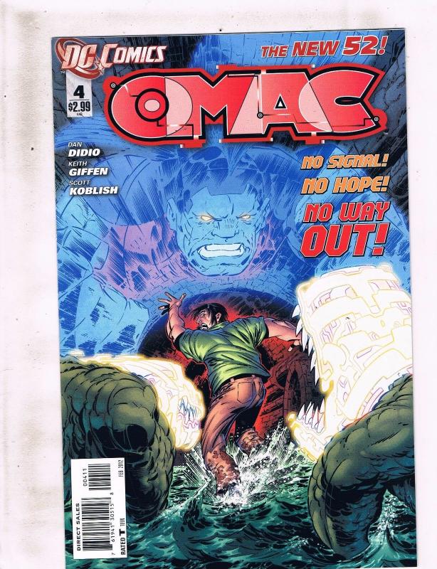 Lot of 4 New 52 OMAC DC Comic Books #1 2 3 4 LH2 | Comic Books - Modern ...