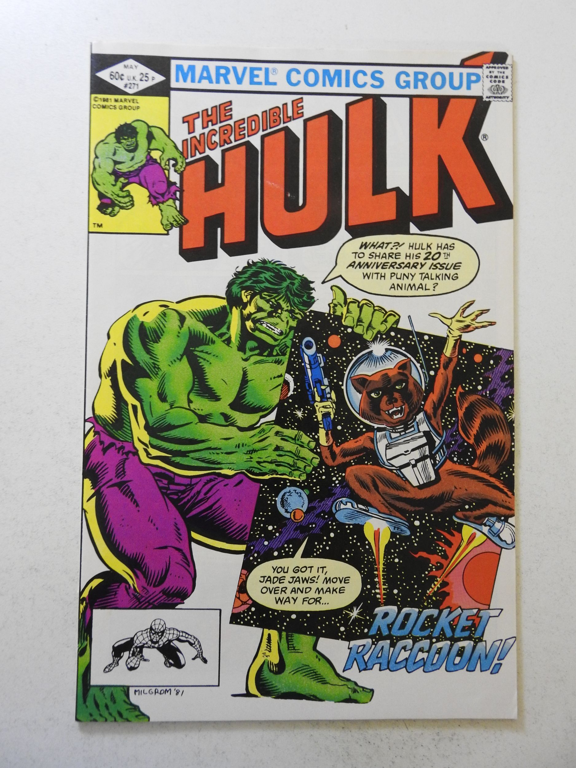 The Incredible Hulk #270 (1982) FN/VF Condition! 2nd App of Rocket ...
