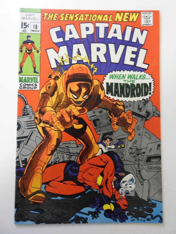 Captain Marvel #18 (1969) FN+ Condition! | Comic Books - Silver Age ...