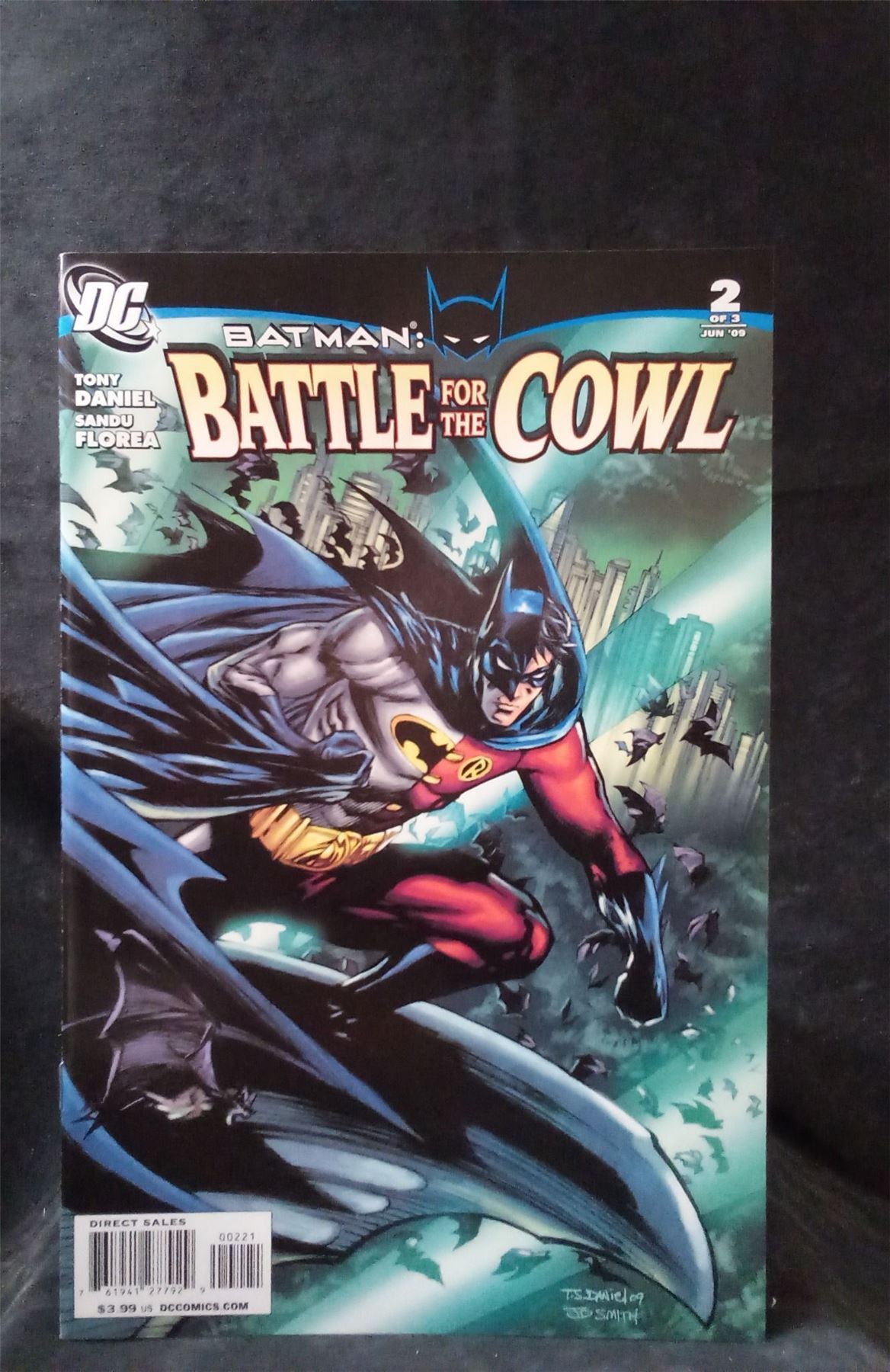 Batman: Battle for the Cowl #2 Tony S. Daniel Robin Cover 2009 DC ...