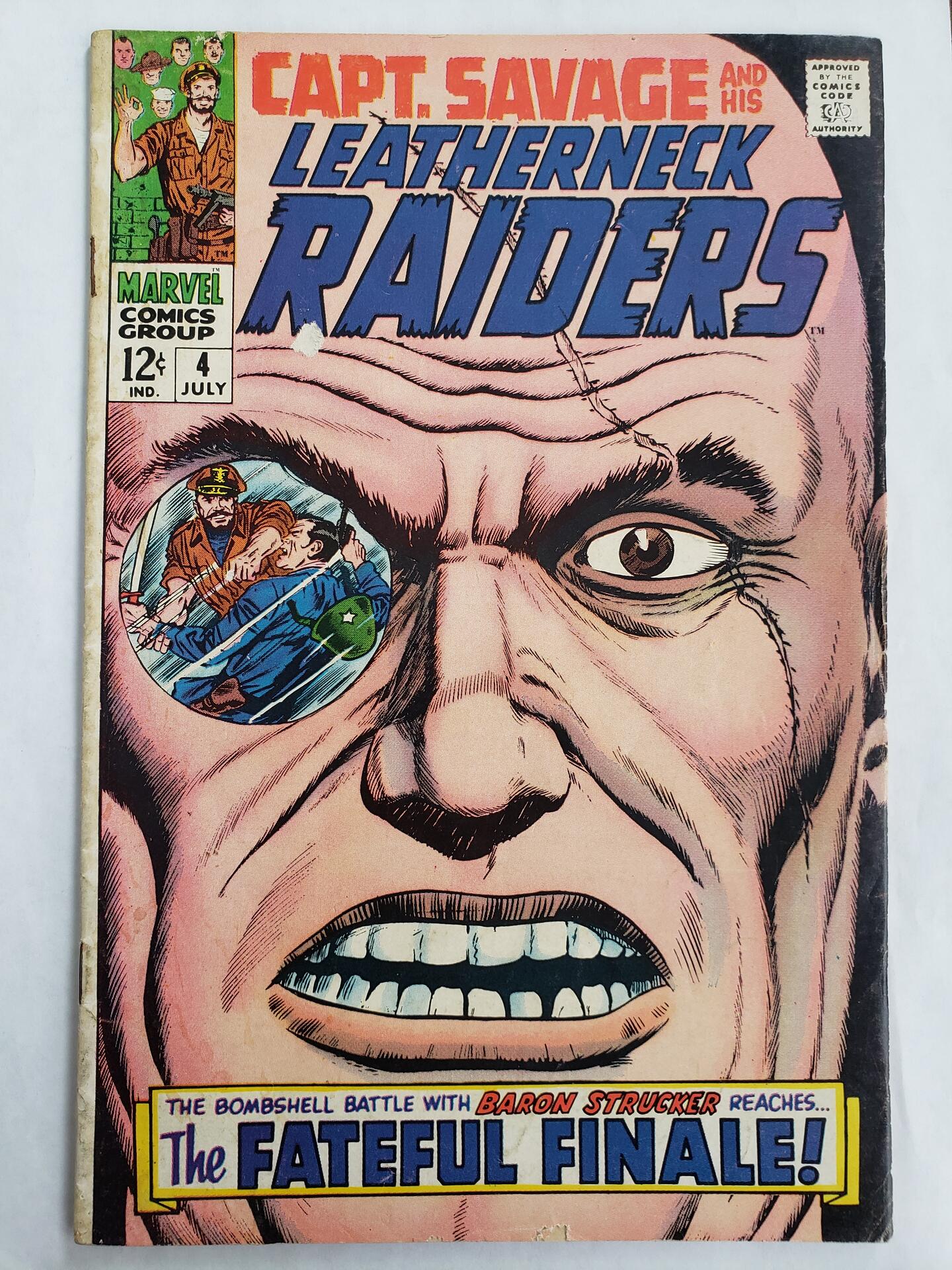 Captain Savage and his leather neck raiders 4 | Comic Books - Silver ...