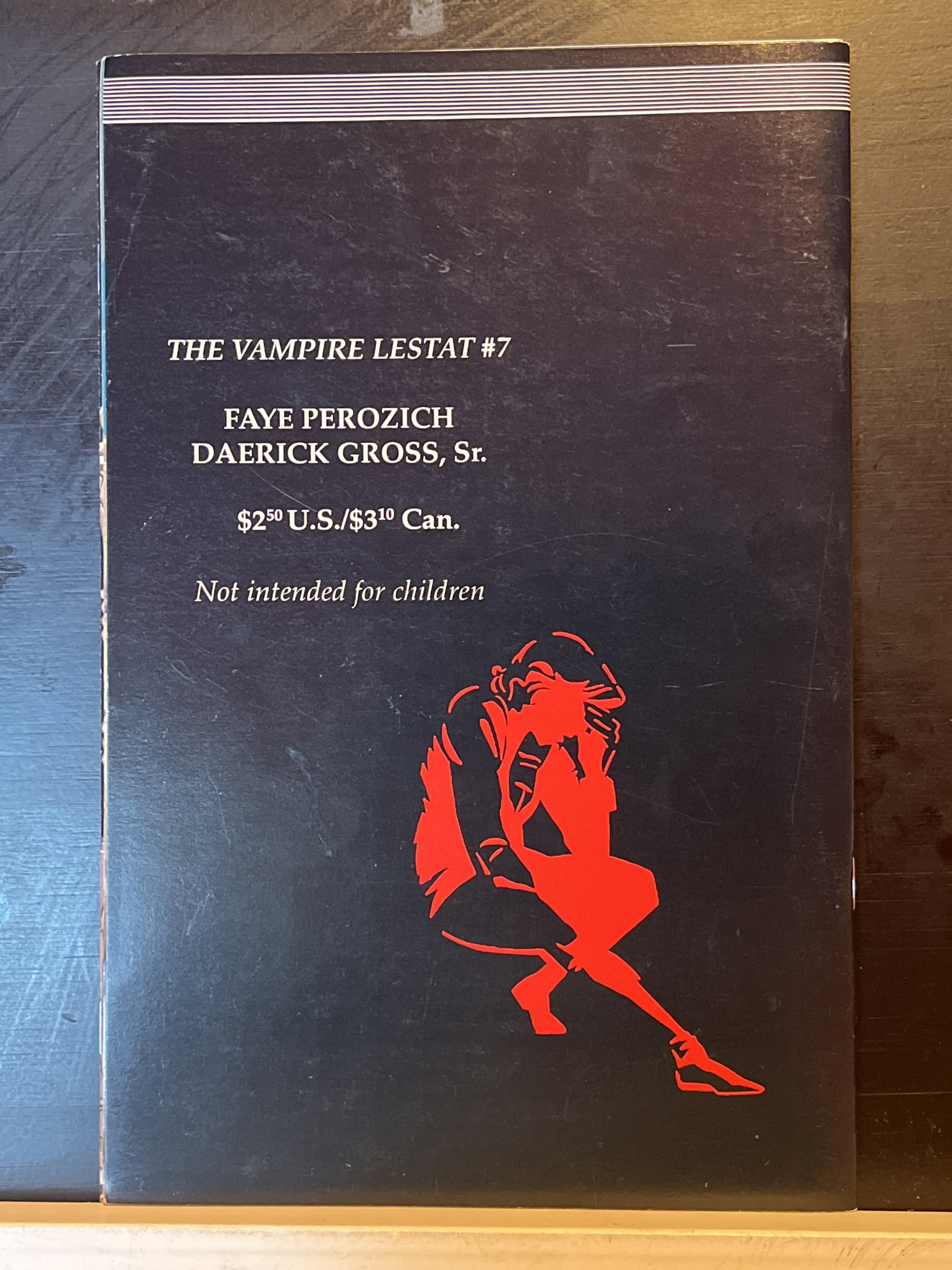 Anne Rice's The Vampire Lestat #7 (1991) | Comic Books - Copper Age ...