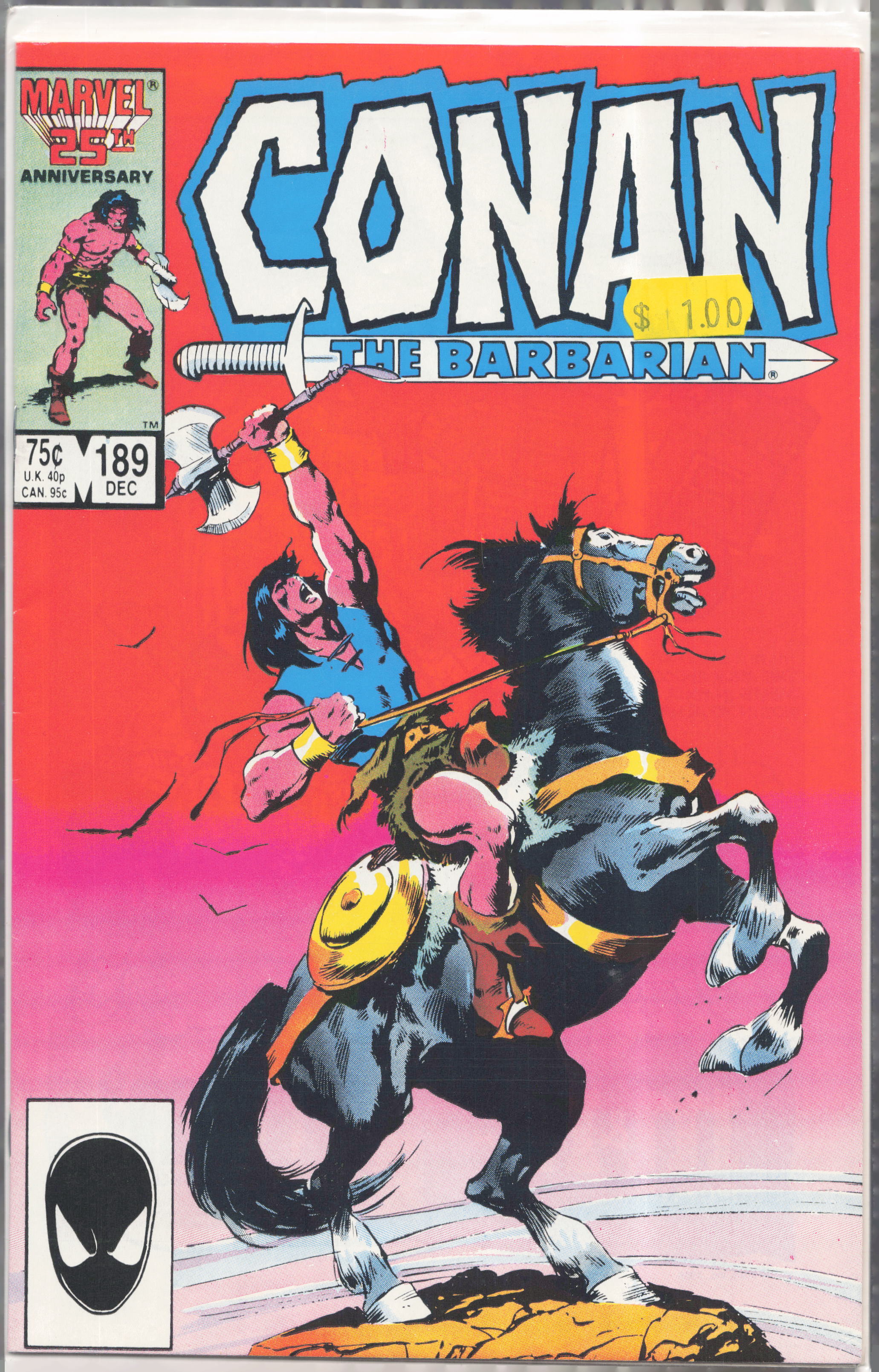 Conan the Barbarian #189 (1986) Conan | Comic Books - Copper Age ...