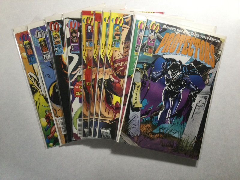 Protectors 1-20 1 2 3 4 5 6 7 8 9 10 Handbook And Various Issues Lot Nm ...