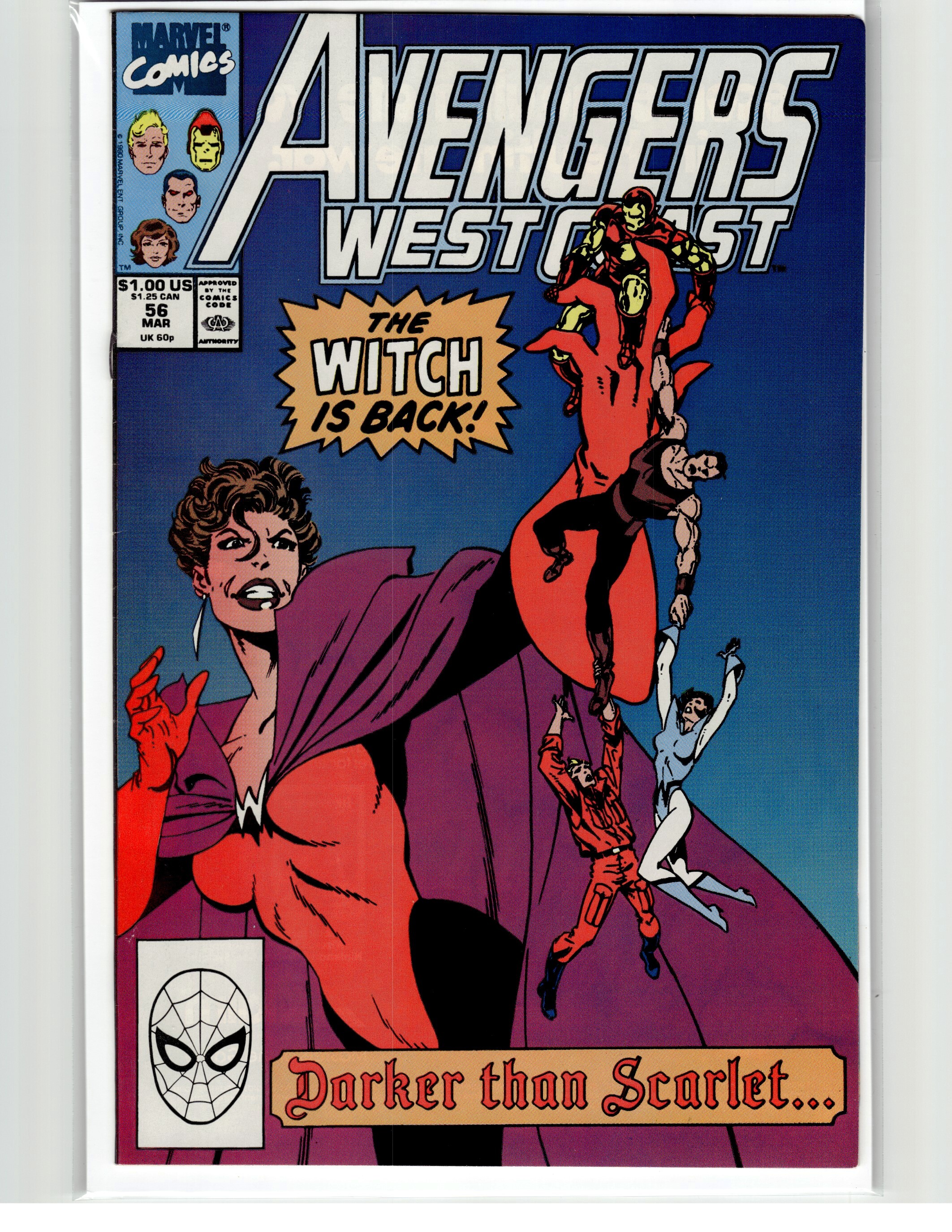 Avengers West Coast #56 (1990) West Coast Avengers / Avengers West ...