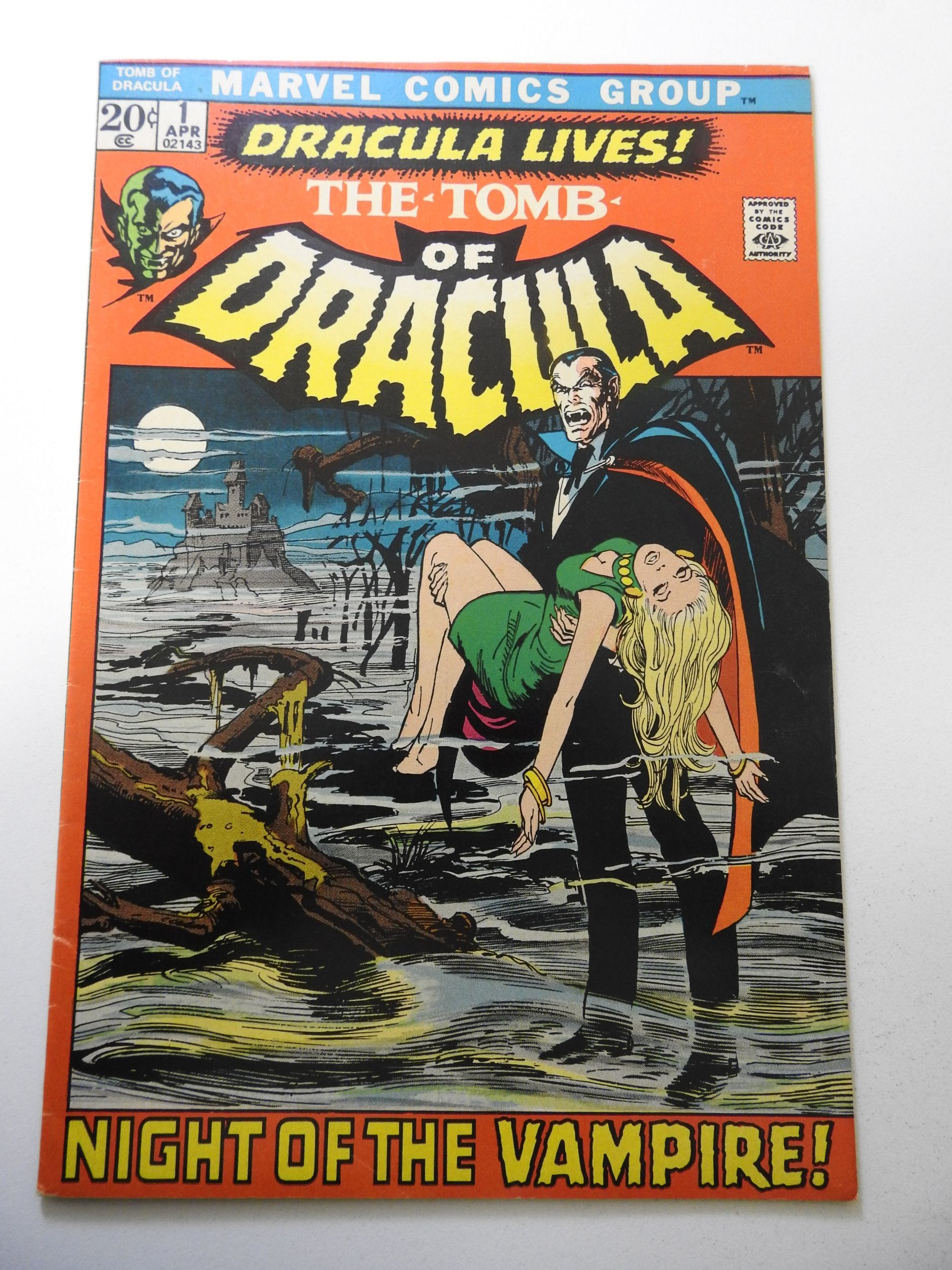 Tomb of Dracula #1 (1972) 1st Appearance of Dracula! FN/VF Condition ...