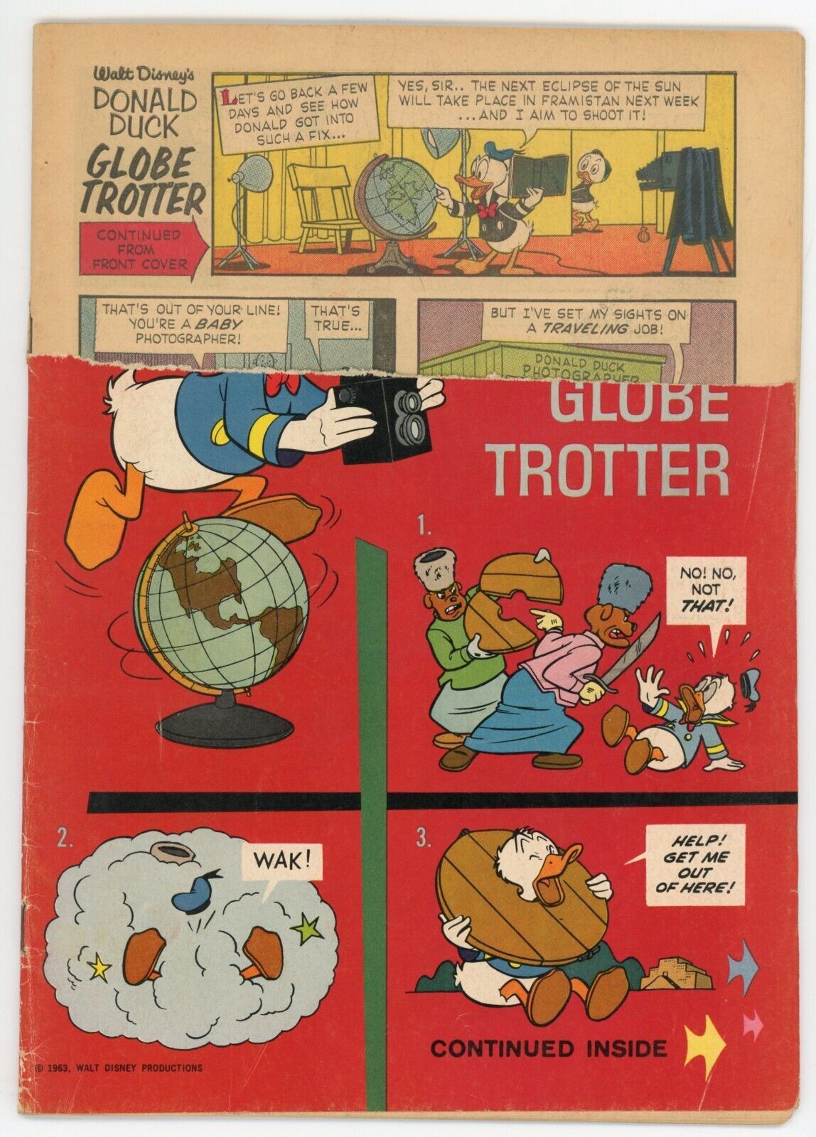 Walt Disney’s Donald Duck 88 Fair 1.0 Gold Key 1963 Silver Age Uncle ...