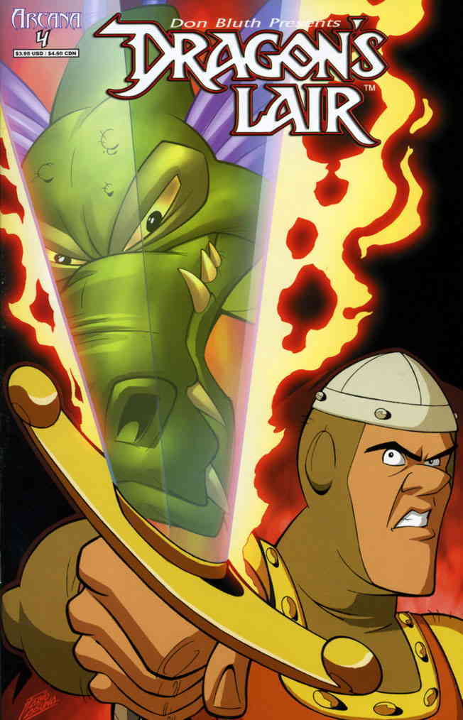 Dragon's Lair (Arcana) #4 VF/NM ; Arcana | Don Bluth Presents | Comic ...