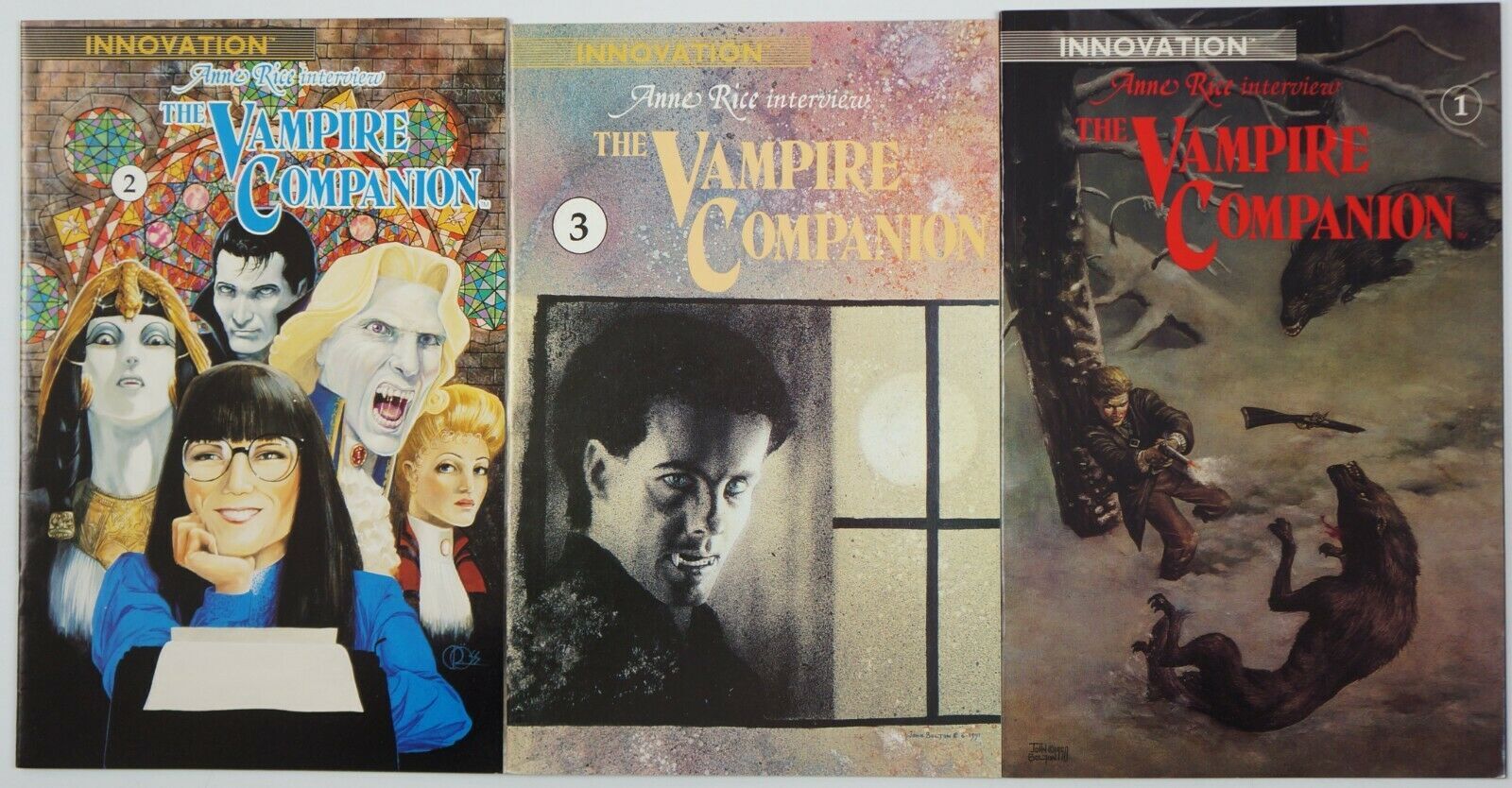 Anne Rice's Interview With A Vampire Companion #1-3 VF/NM complete ...