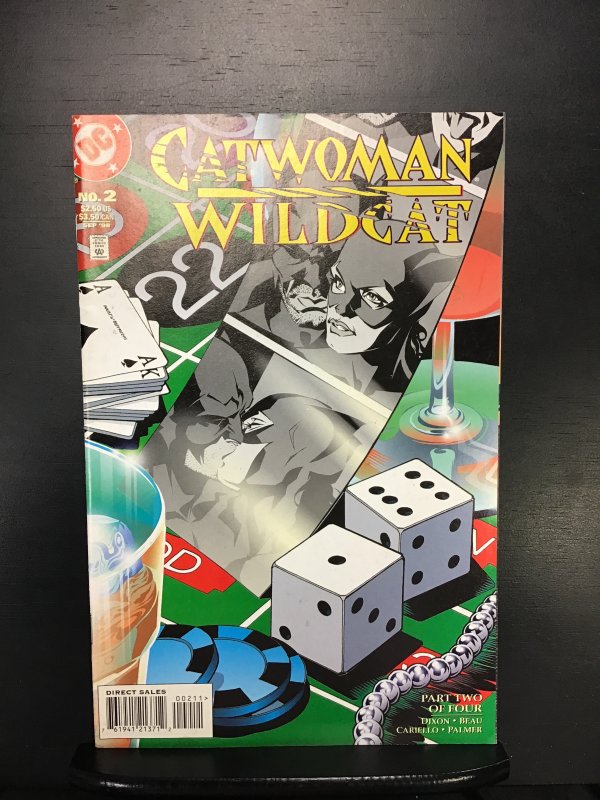 Catwoman/Wildcat #2 (1998) vf | Comic Books - Modern Age, DC Comics ...