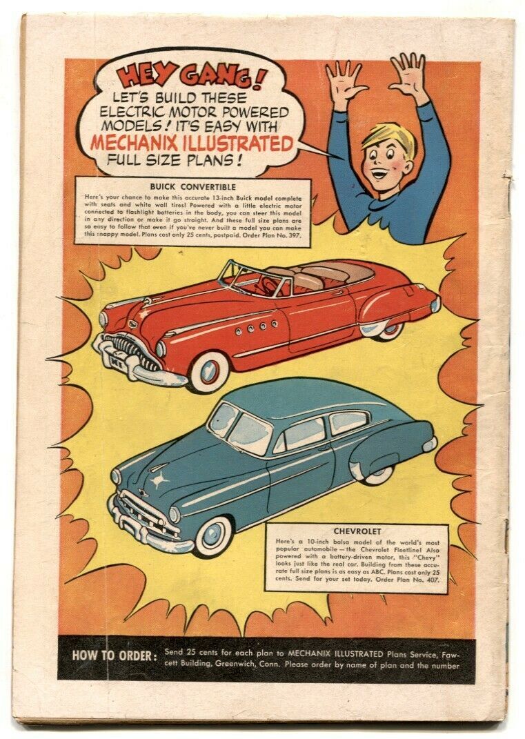 The Marvel Family #50 1950- Golden Age- Speech Scrambler Machine FN ...