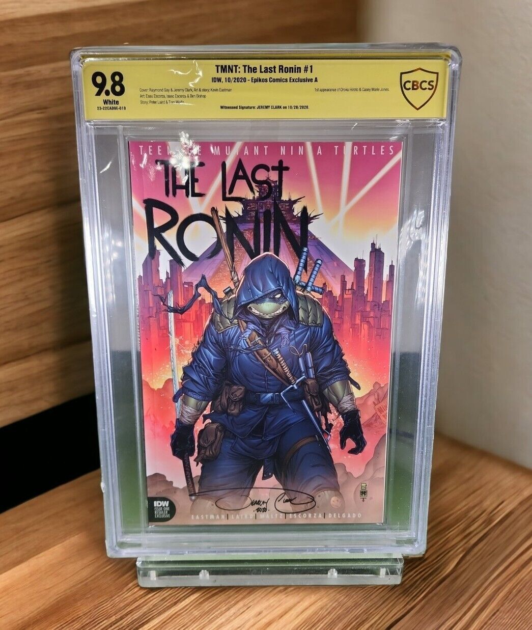 TMNT: The Last Ronin #1 IDW, EPIKOS Comics Exclusive SIGNED JEREMY ...