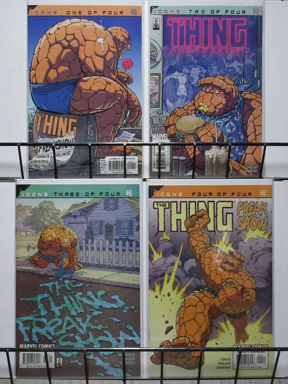 THING FREAKSHOW (2002) 1-4 Fantastic FourTHE SET! | Comic Books ...