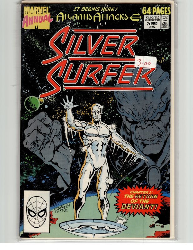 Silver Surfer Annual #2 (1989) Silver Surfer | Comic Books - Copper Age ...