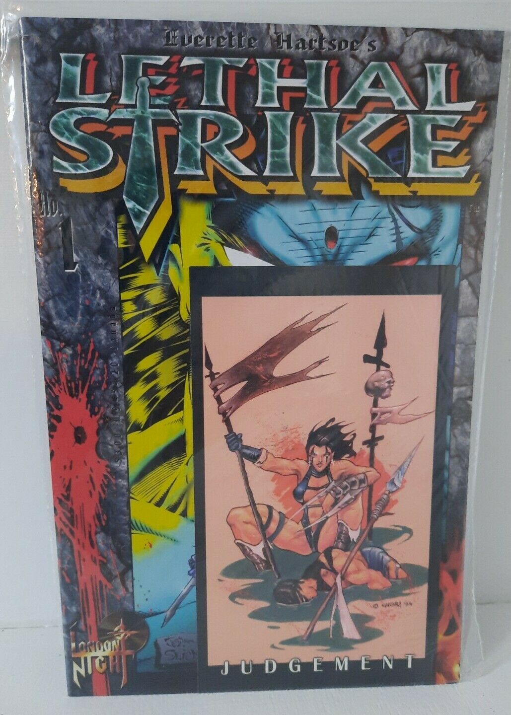 Rare Lethal Strike #1 brand new London Night comics bagged and boarded Everette | Comic Books ...