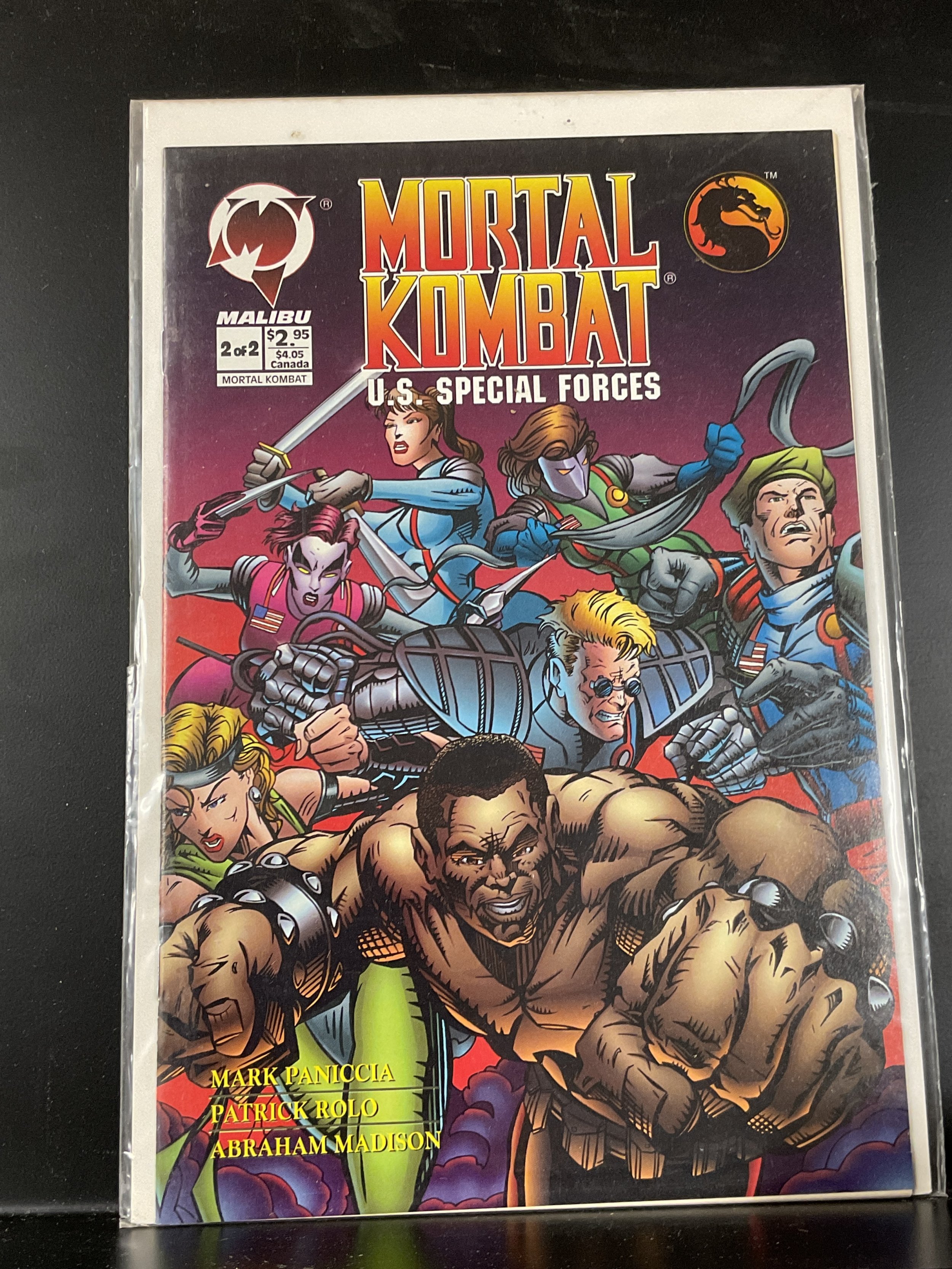 Mortal Kombat: U.S. Special Forces #2 (1995) | Comic Books - Modern Age ...