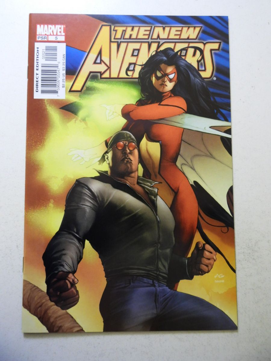 New Avengers #5 Variant Cover (2005) VF+ Condition | Comic Books ...