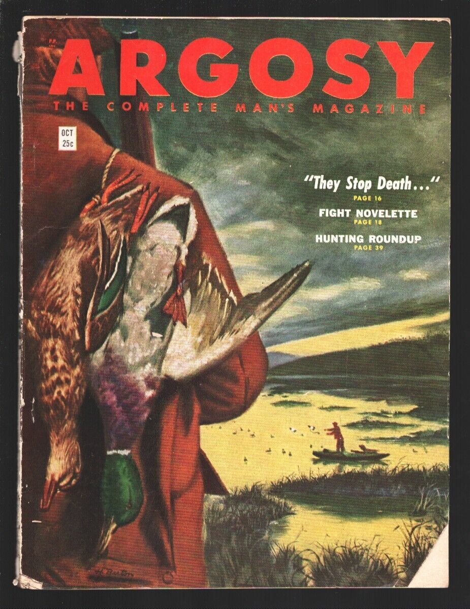 Argosy 10/1950-Popular-transition period-Houdini-Pulp thrills-Raymond ...
