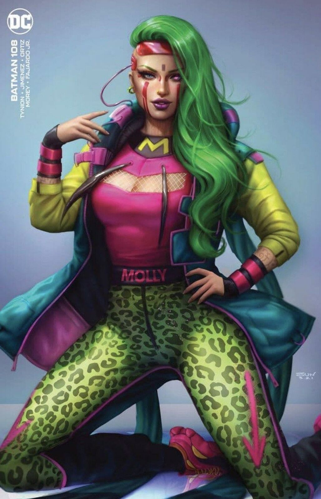 BATMAN #108 SUN KHAMUNAKI Minimal Trade Dress Variant Miracle Molly ...