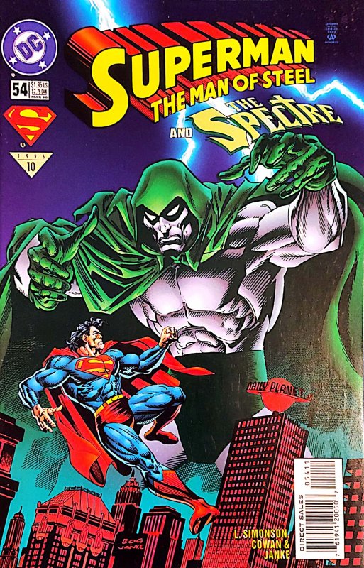 Superman: The Man of Steel #54 (1996) SPECTRE | Comic Books - Modern ...