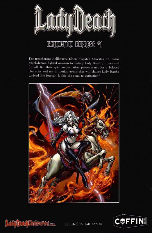 Lady Death Extinction Express Enchanter Edition Limited to 131 of 150 ...