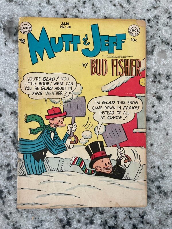 Mutt & Jeff # 68 VG DC Silver/Golden Age Comic Book Bud Fisher 17 J824 ...