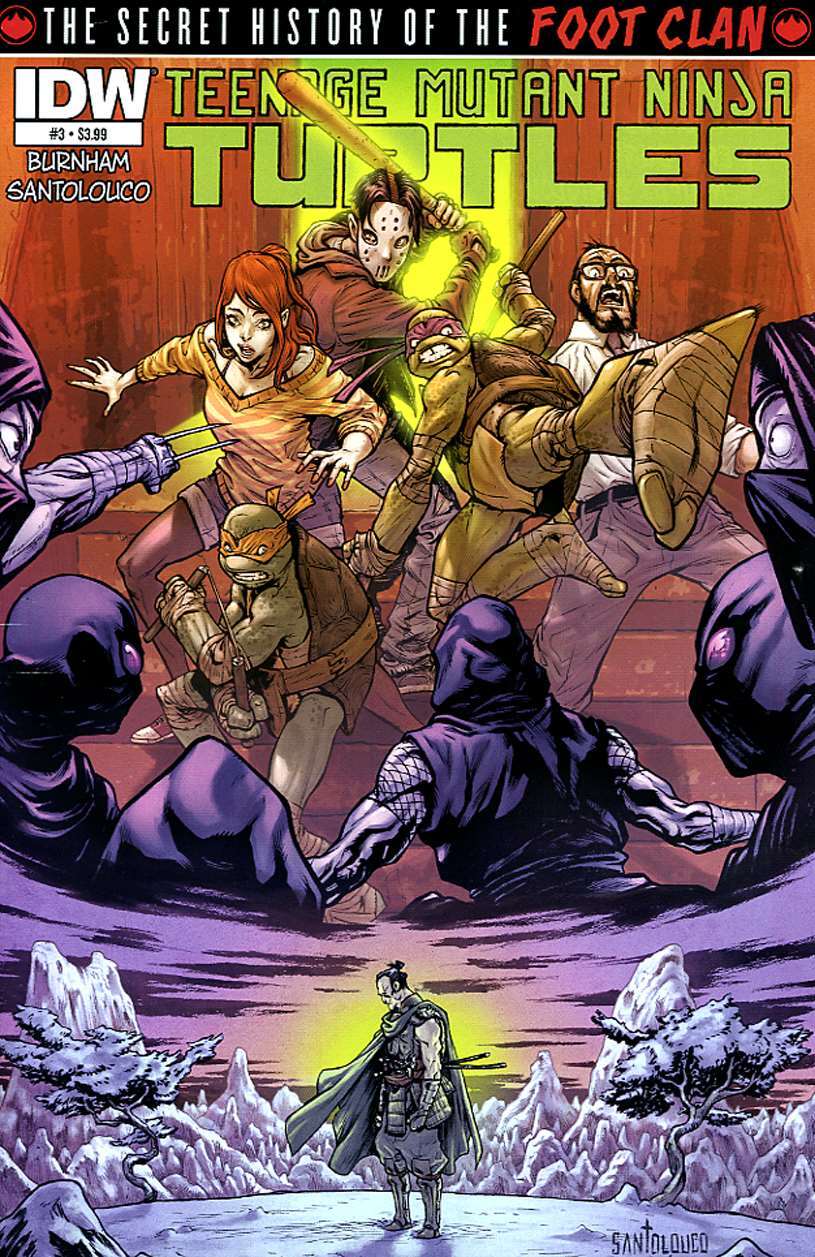 Teenage Mutant Ninja Turtles: The Secret History of the Foot Clan #3 FN ...