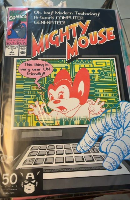 Mighty Mouse #7 (1991) Mighty Mouse | Comic Books - Copper Age, Marvel ...