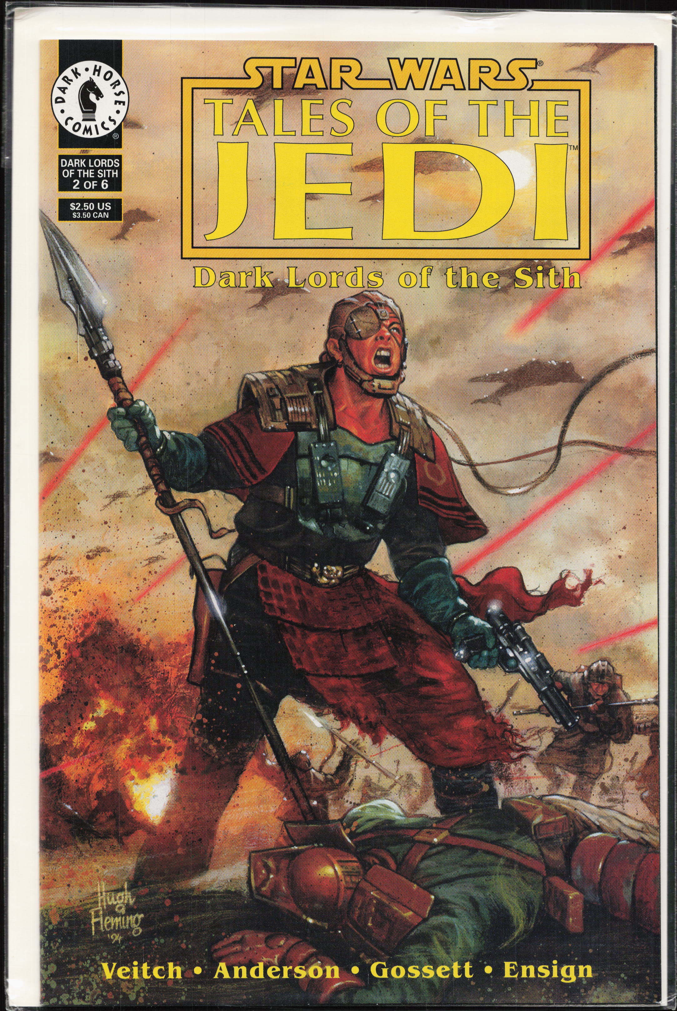 Star Wars: Tales of the Jedi - Dark Lords of the Sith #2 (1994) Star ...