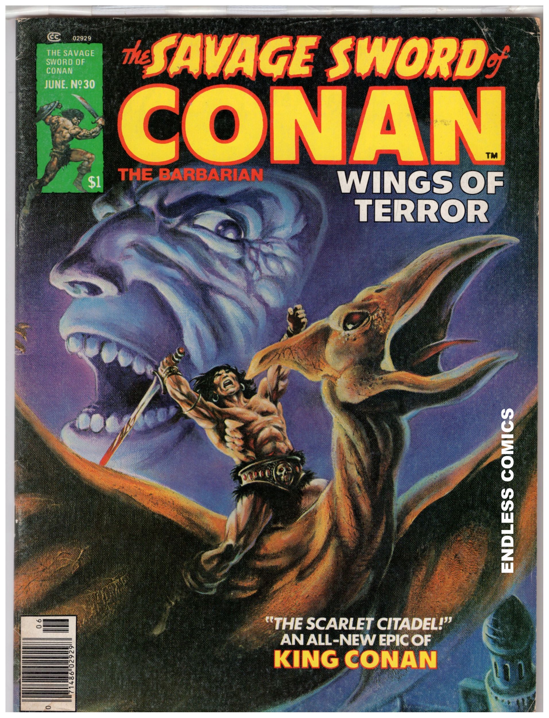 The Savage Sword of Conan #30 (1978) Classic B&W Magazine! [NSC•ECA5 ...
