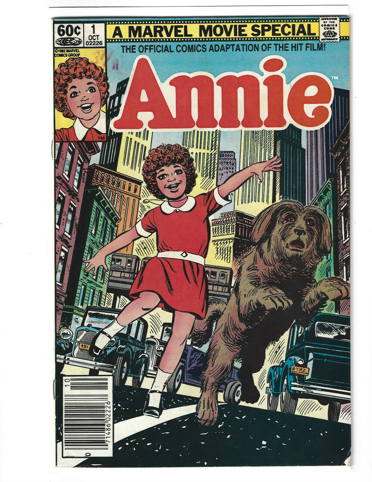 Annie #1 Movie Adaption Marvel Comics 1982 | Comic Books - Modern Age ...