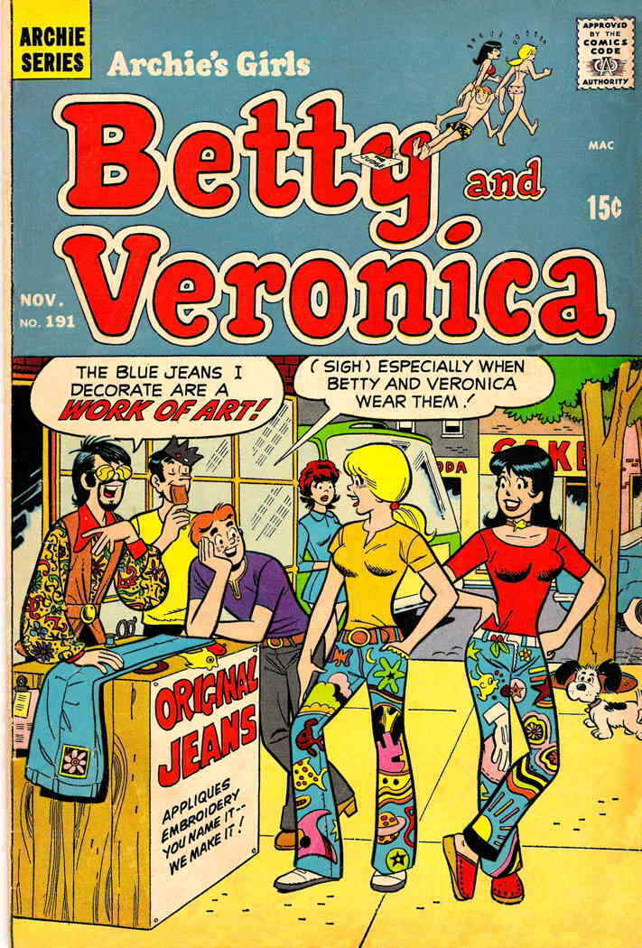 Archie's Girls Betty And Veronica #191 VG; Archie | low grade comic ...