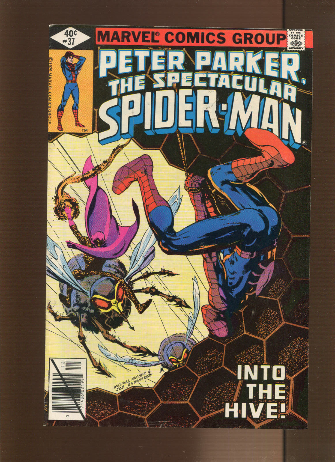 Spectacular Spiderman #37 - Joe Rubinstein Cover Art. (8.0) 1979 ...
