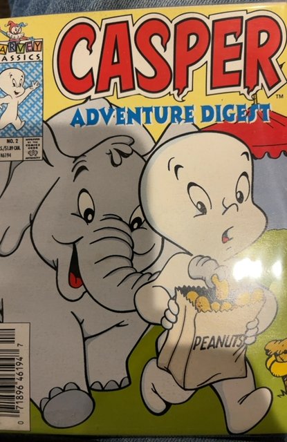 Casper Adventure Digest #2 Newsstand Edition (1992) | Comic Books ...