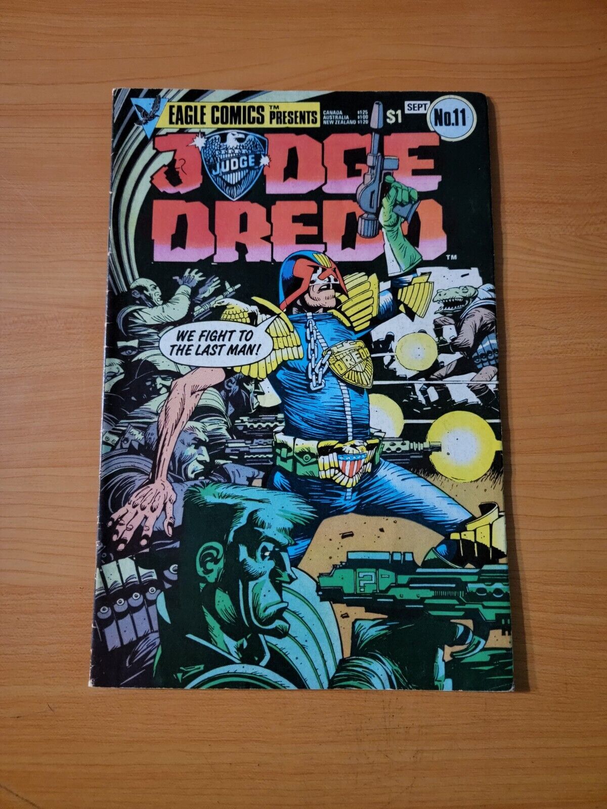 Judge Dredd #11 ~ FINE FN ~ 1984 Eagle Comics | International - Comic ...
