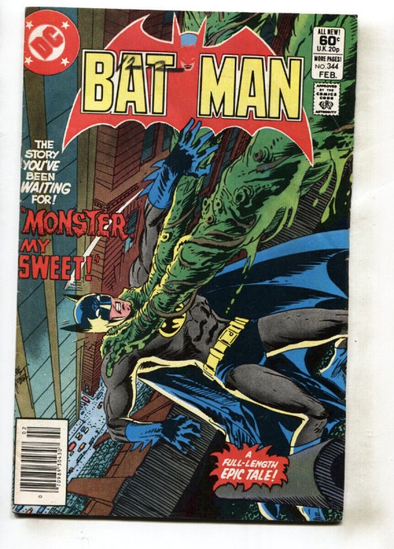BATMAN #344--comic book--1982--DC--fn | Comic Books - Bronze Age, DC ...