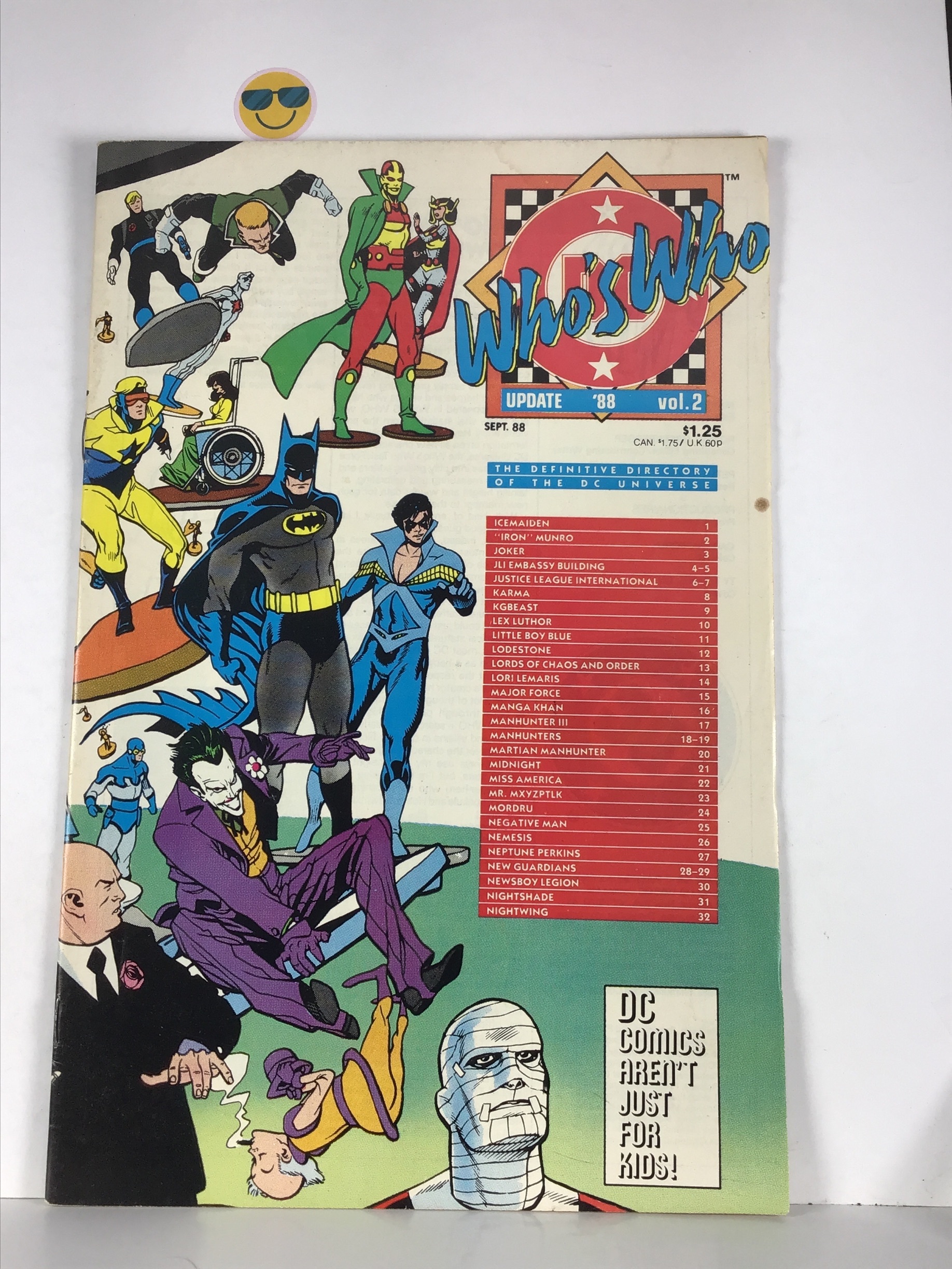 Who's Who: The Definitive Directory of the DC Universe Update '88 ...