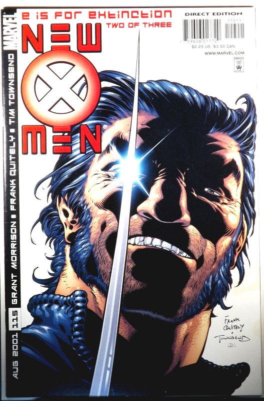 NEW X-MEN #115 NM 1st Appearance Negasonic Teenage Warhead 2001 Grant ...