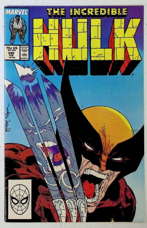 The Incredible Hulk #340 (1988) | Comic Books - Copper Age, Marvel ...