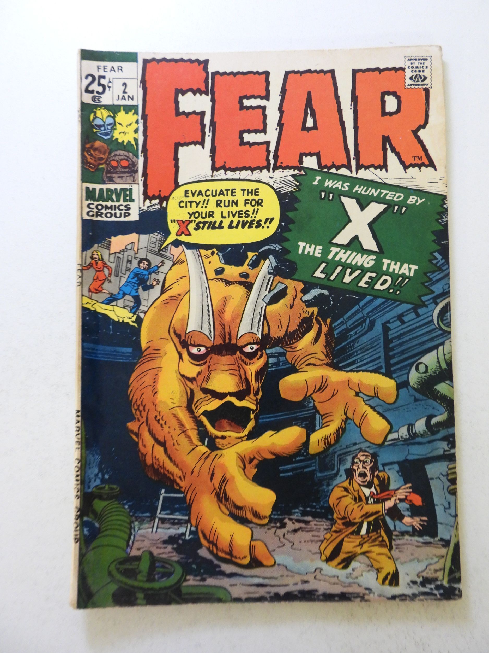 Adventure Into Fear #2 (1971) FN+ condition | Comic Books - Bronze Age ...
