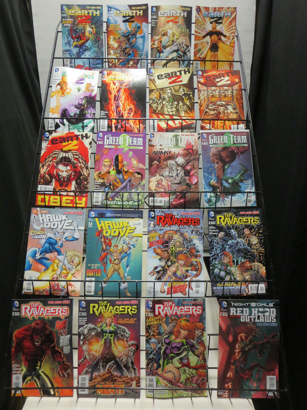 The New 52--Teams & DUOS! 45 Comics: Earth 2, Power Girl/Huntress, Red ...