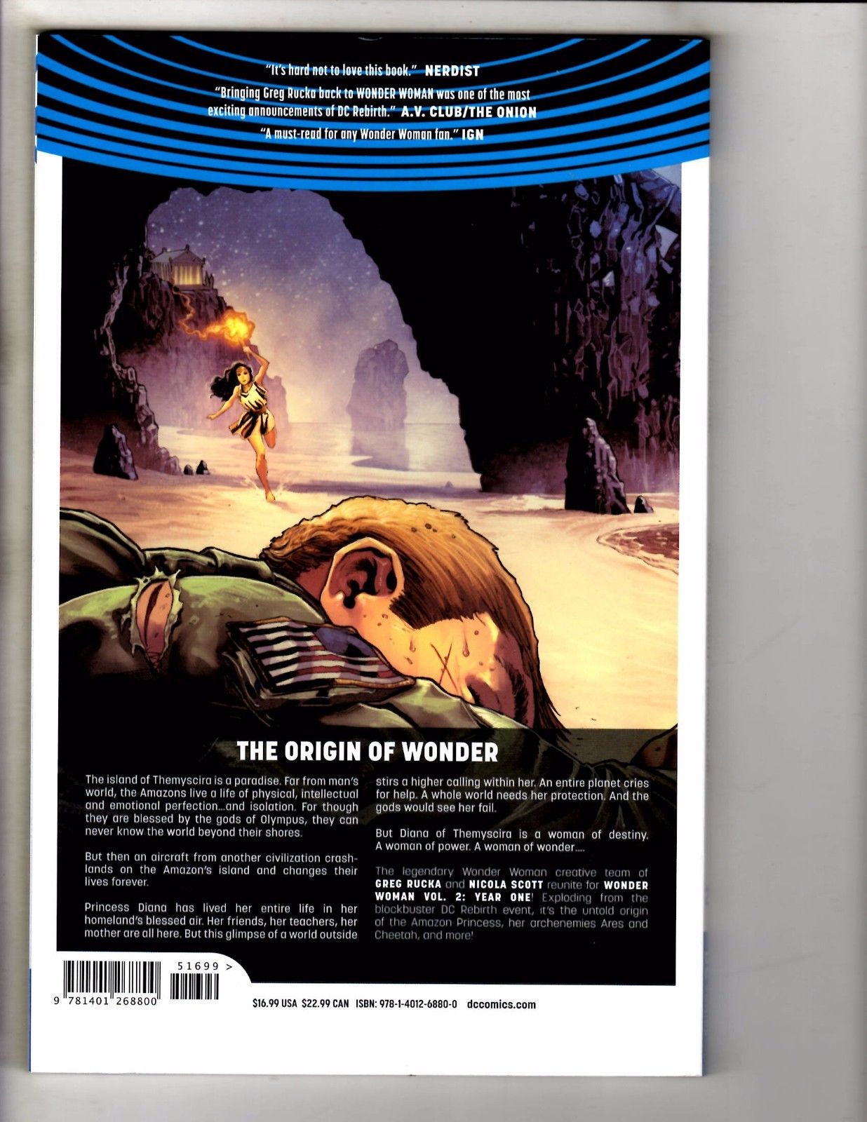 Wonder Woman Vol 2 Year One Dc Rebirth Tpb Comic Book Graphic Novel