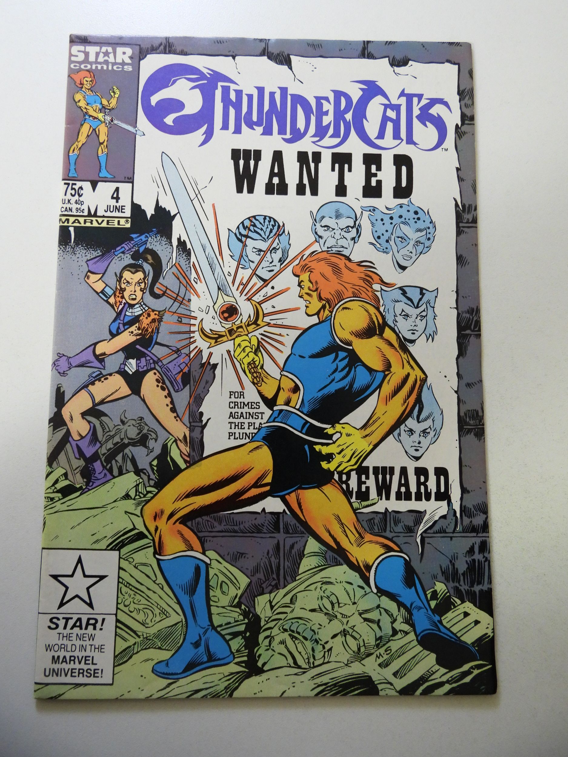 Thundercats #4 (1986) VF Condition | Comic Books - Copper Age, Marvel ...