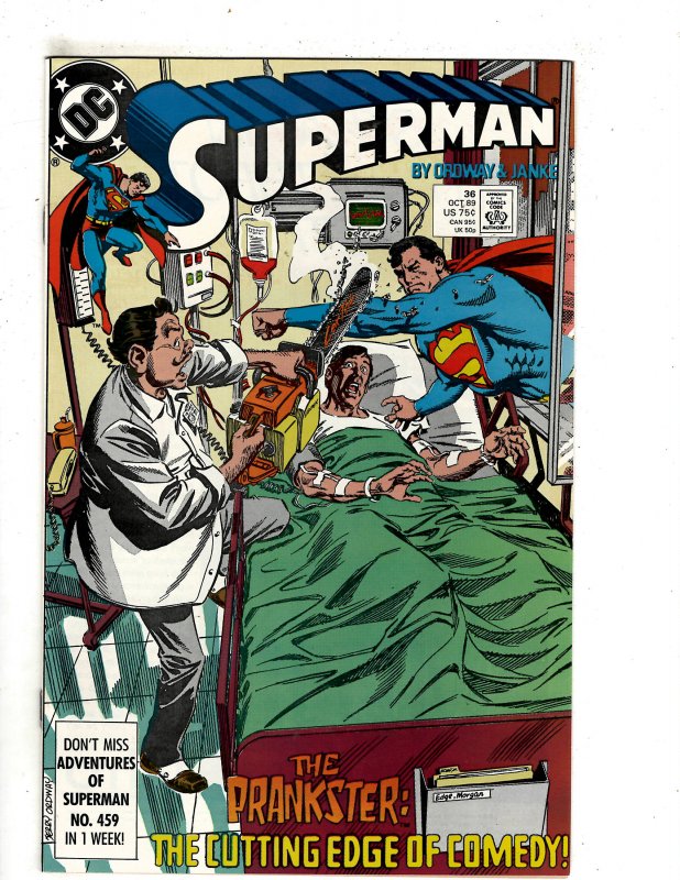 Superman #36 (1989) DC Comic Superman OF8 | Comic Books - Copper Age ...